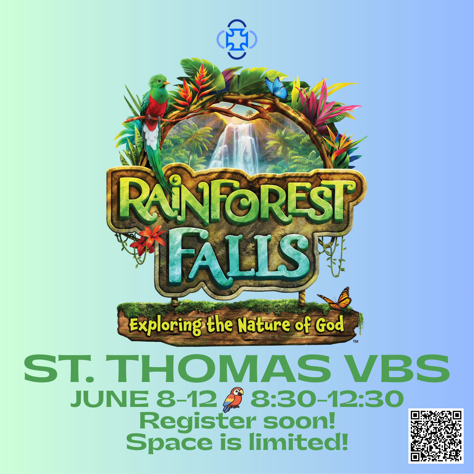 VBS 2026 Registration is OPEN – Come Explore Rainforest Falls! - St ...