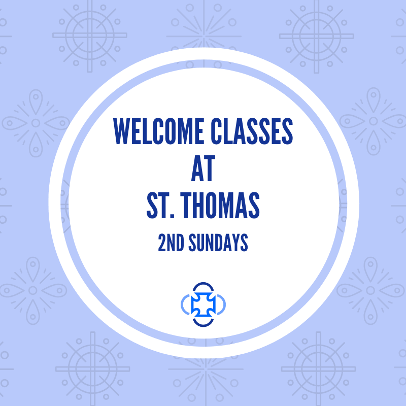 Welcome Classes - St Thomas Columbus
